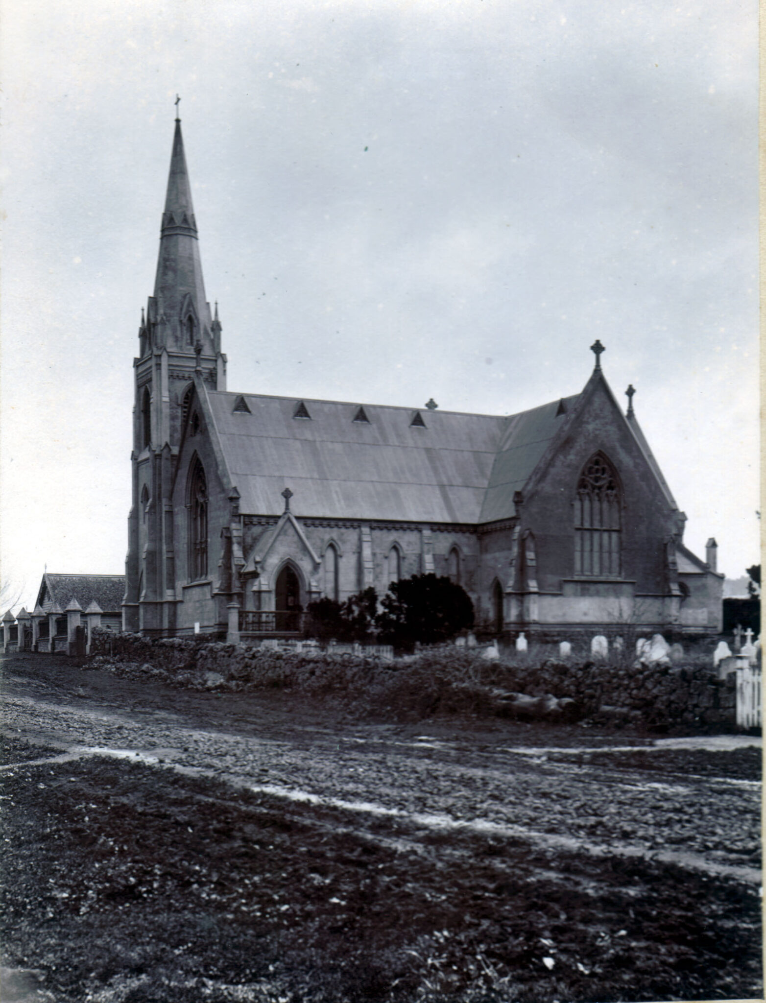 1889 Church, 1903 photo. - Catholic Diocese of Auckland