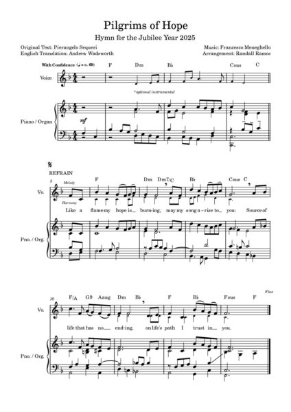 Pilgrims of Hope_Lead-Guitar - Catholic Diocese of Auckland